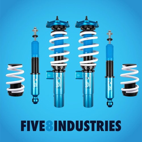 FIVE8 Industries SS Coilovers for Nissan 350Z Z33 03-08 (True rear ...
