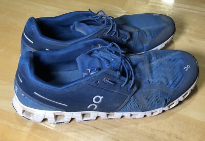 On Cloud Men’s Size 12.5 Blue Running Shoes (READ DESC) | eBay