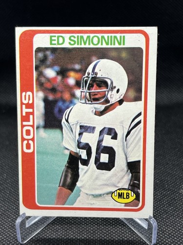 1978 Topps #325 Ed Simonini - Baltimore Colts | eBay