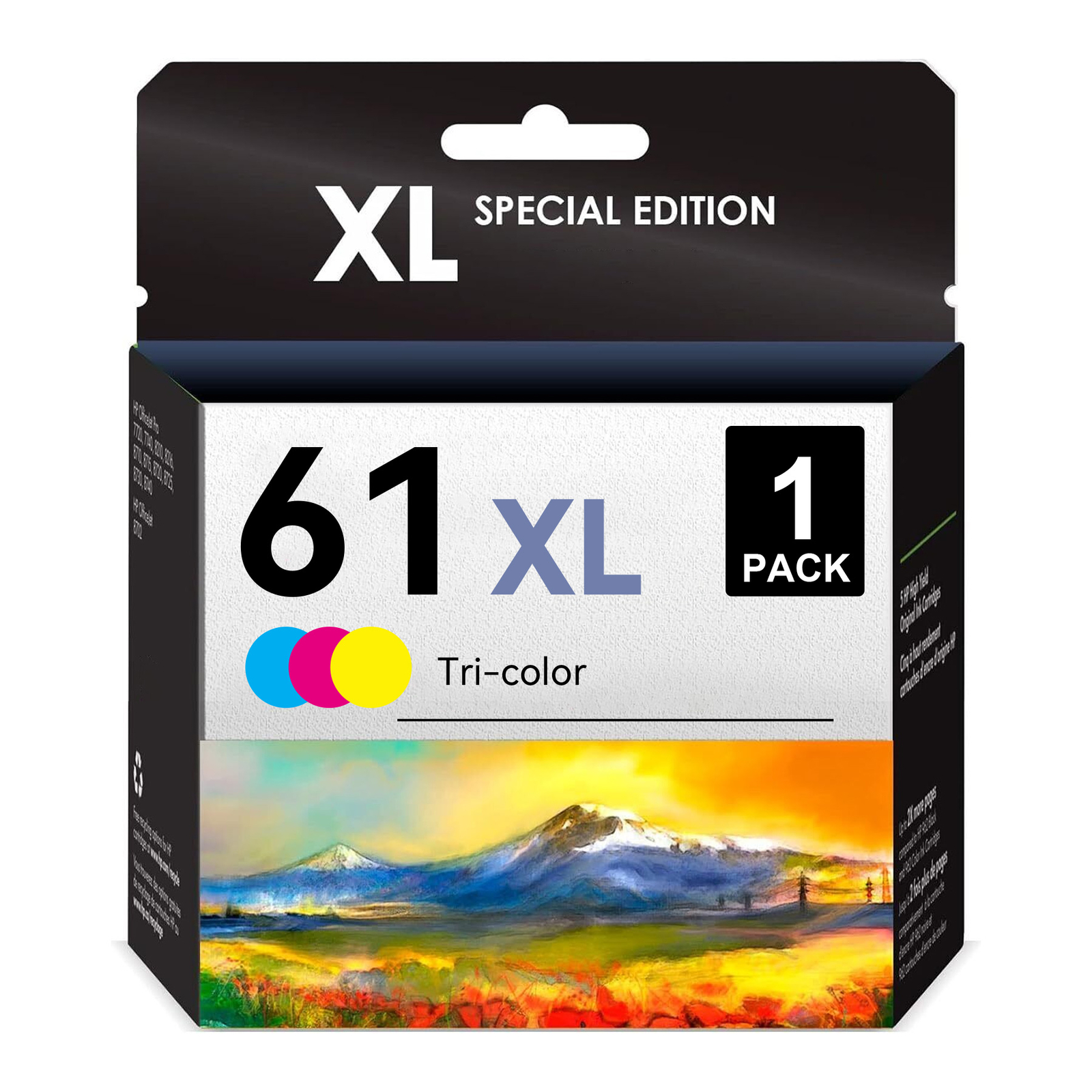 61XL Ink Cartridge replacement for HP Deskjet 3054 3510 3511 3051A ...