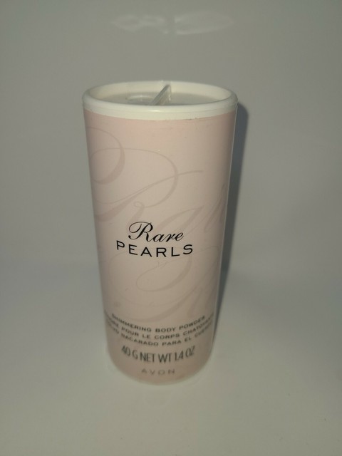 Avon RARE Pearls Ladies Shimmering Body Powder Discontinued for sale ...