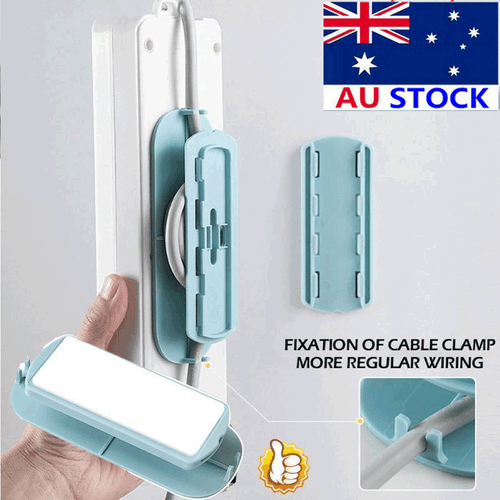 Socket Holder Plug Fixer Wall-Mounted Power Strip-Holder QT | eBay