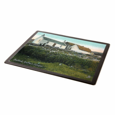 MOUSE MAT - Vintage Scotland - Shetland. Crofter's Cottages | eBay UK