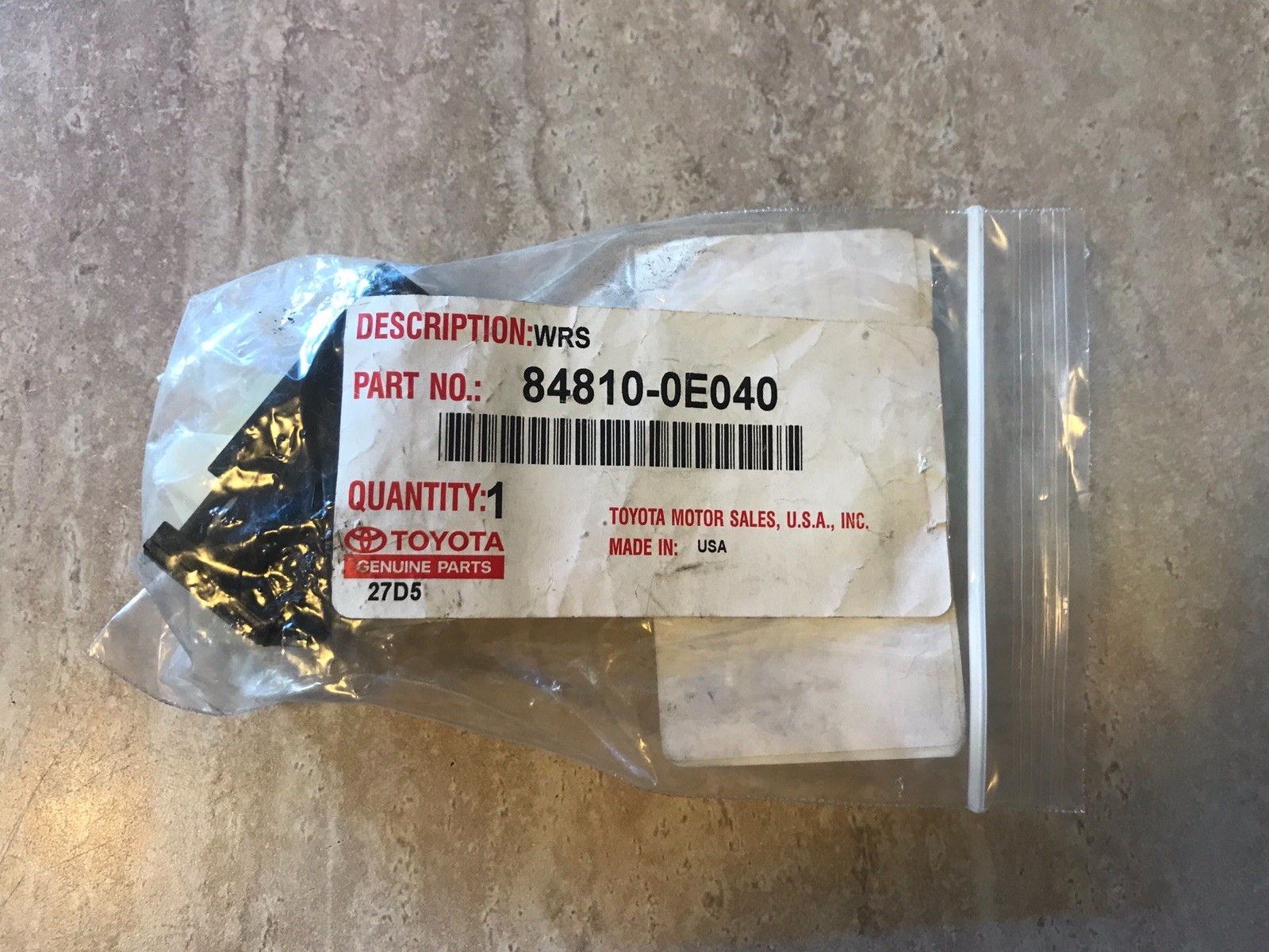 Toyota Rear Power Window Regulator (84810-0E040) | eBay