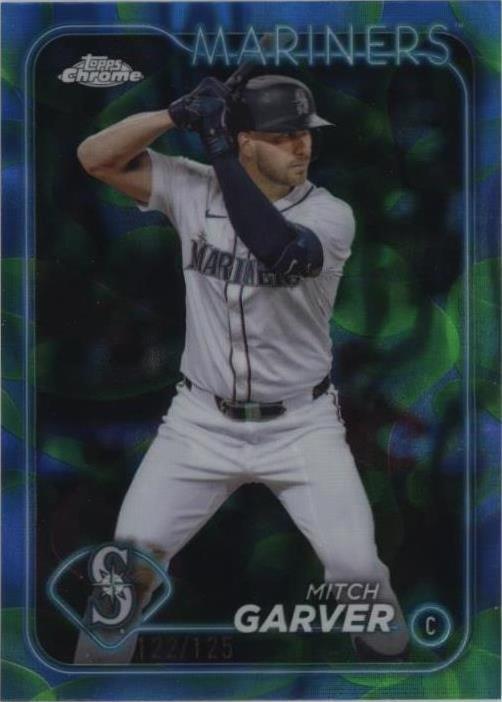 2024 Topps Chrome Update Series - Mitch Garver #USC5 Blue & Green Lava ...