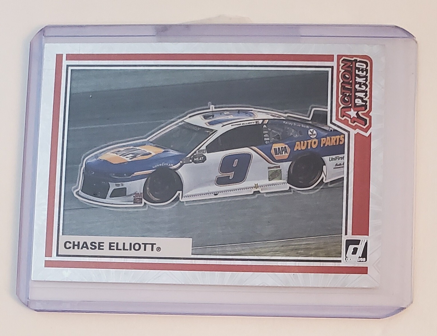 2021 Panini Donruss NASCAR - Action Packed Checkers #AP13 Chase Elliott ...