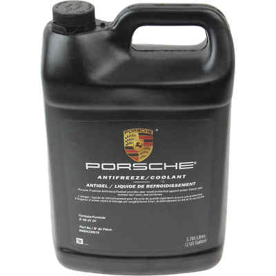 (1) Gallon ORIGINAL PORSCHE Coolant Antifreeze Fluid 1977-2023 (VERiFy ...