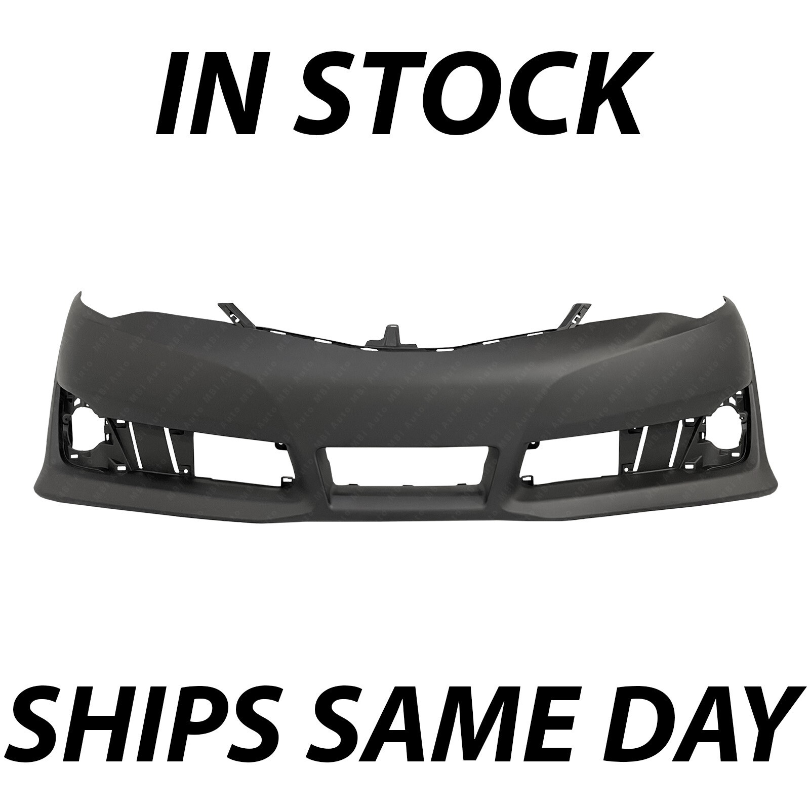 NEW Primered - Front Bumper Cover Fascia for 2012-2014 Toyota Camry SE ...