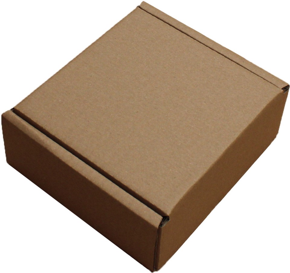 WHITE OR BROWN SHIPPING CARDBOARD BOXES POSTAL MAILING GIFT PACKET ...
