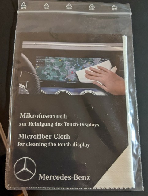 OEM MERCEDES BENZ Microfiber Cloth for Cleaning The Touchdisplay ...