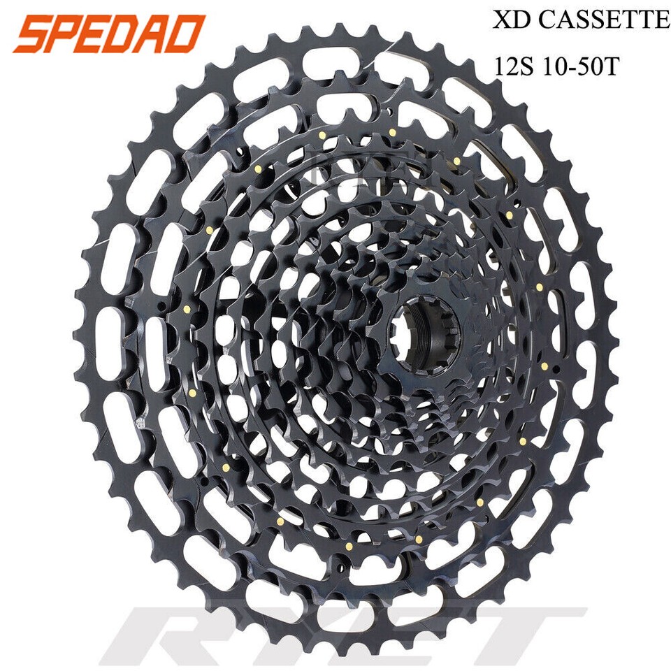 12 Speed MTB Super Light 10-50T Bicycle Cassette CNC Bike Freewheel for ...