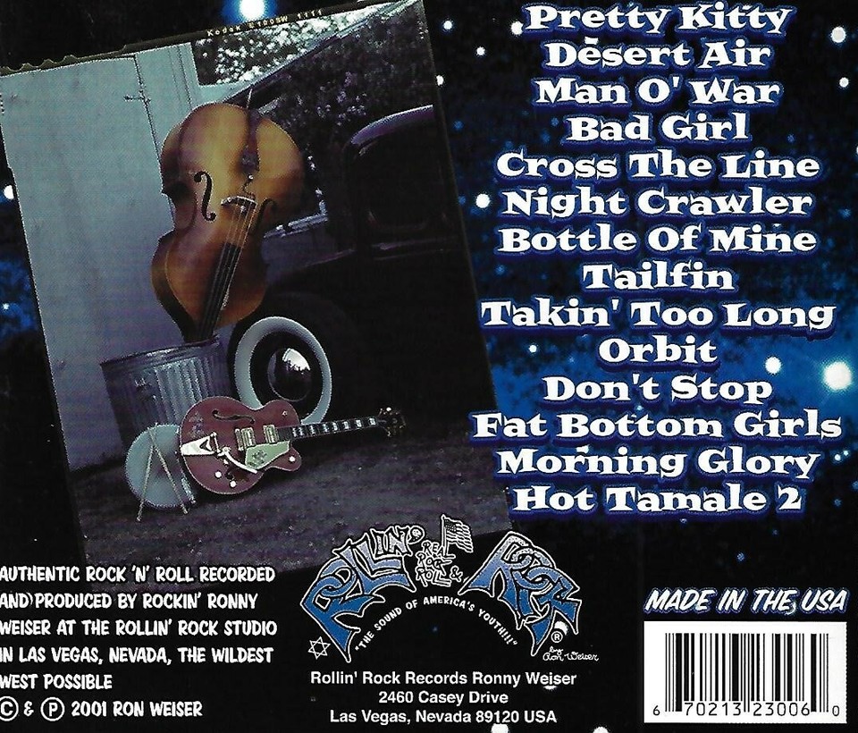 Cross the Line by Paul Galaxy & The Galactix (CD, 2001, Rollin' Rock ...