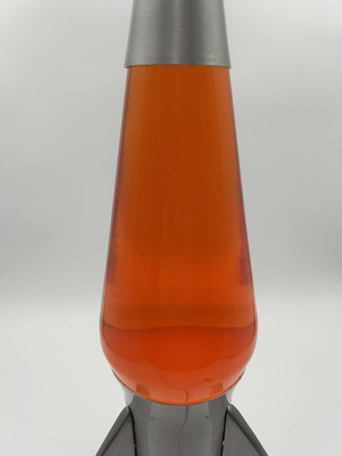Vintage Original 1990s Lava Lamp Rocket Ship Starship Orange 20” Lava ...