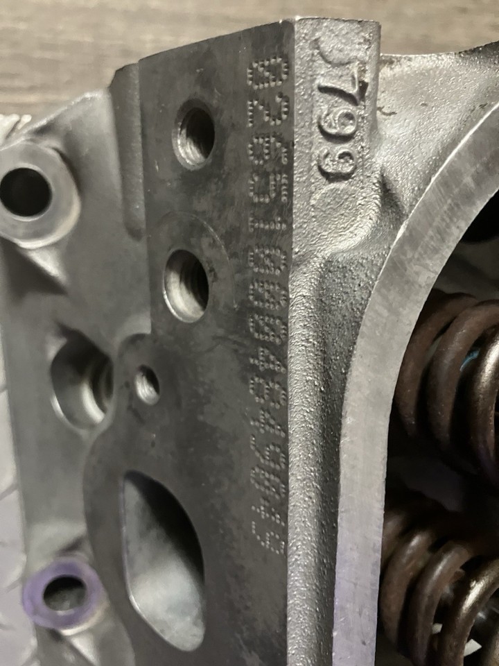 REBUILT PAIR 5.3 GM GMC CHEVY CYLINDER HEADS 799 CASTING NUMBER LS2 LS6 ...