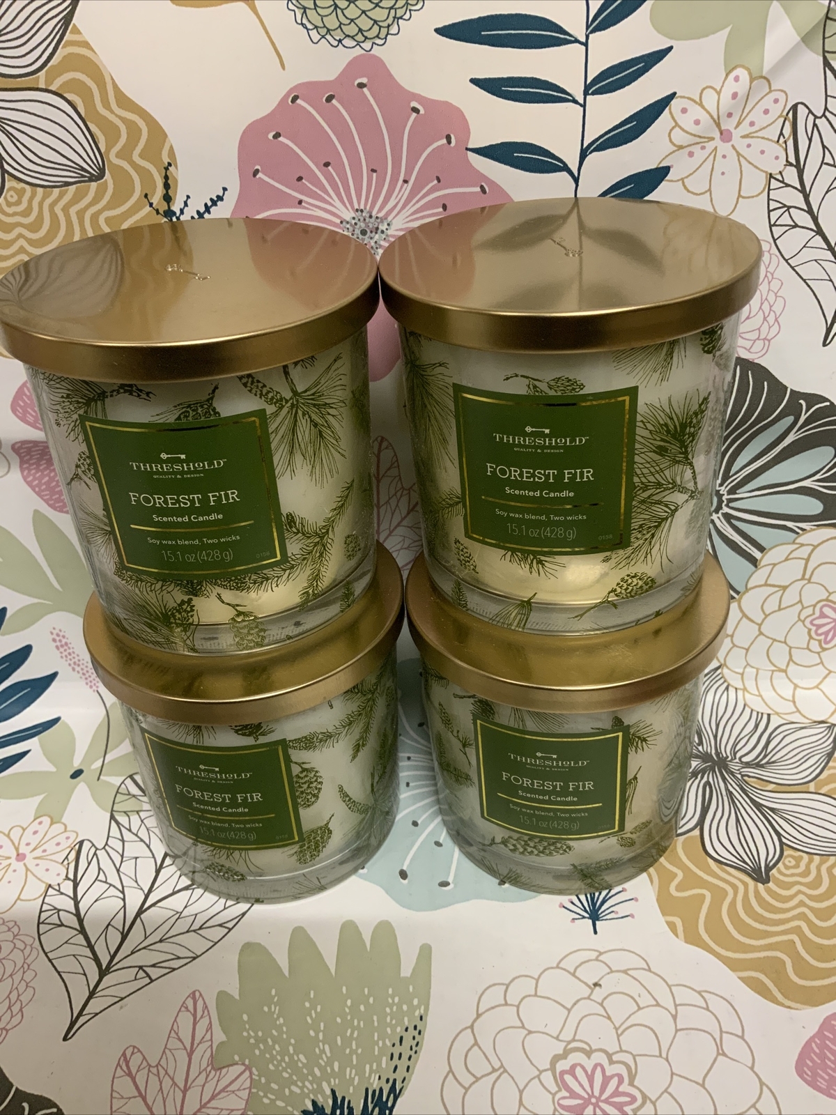 Threshold Forest Fir Two Wick Soy Wax Blended Candle (15oz)️ for sale ...