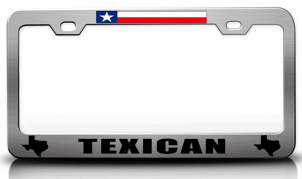 TEXICAN Texas Steel License Plate Frame | eBay