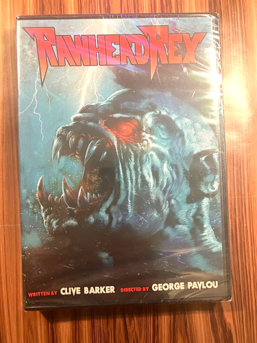Rawhead Rex DVD Clive Barker 4K Restoration Horror Movie 1986 80's ...
