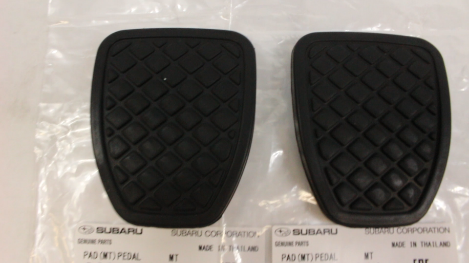 SUBARU Genuine 92-00 IMPREZA GC8 WRX MT Brake Clutch Pedal Pad Set ...