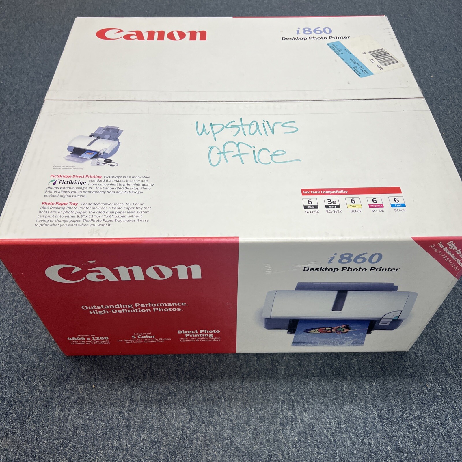 Canon I860 Digital Photo Inkjet Printer for sale online | eBay