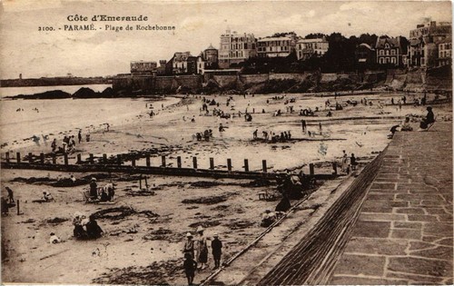 CPA Parame Plage de Rochebonne FRANCE (1015202) | eBay