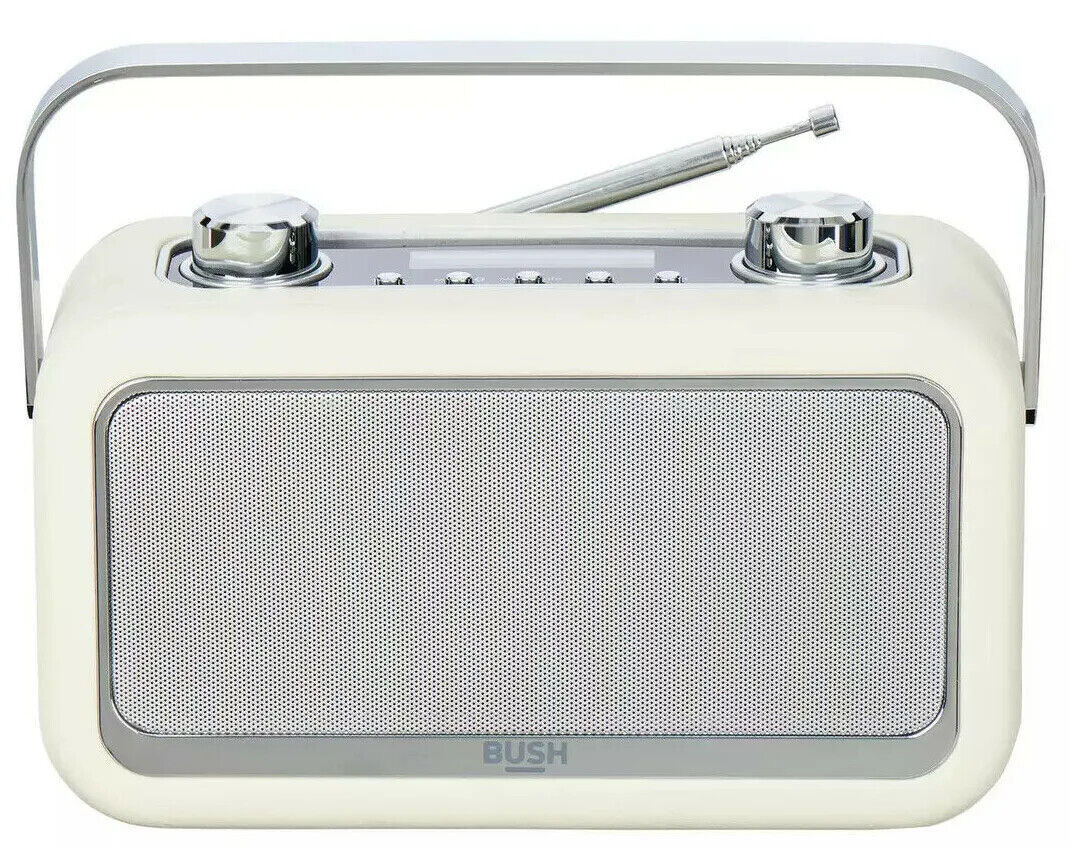 Bush Portable Radio - Cream (6267335) for sale online | eBay UK