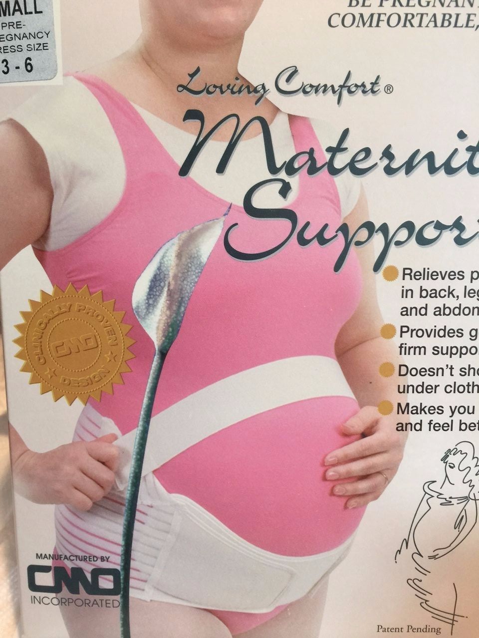 Loving Comfort Maternity Support, New, White, Below Cost, Made in USA ...