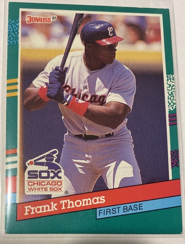 1991 Donruss Frank Thomas Rookie #477 Error Card. No . After INC | eBay