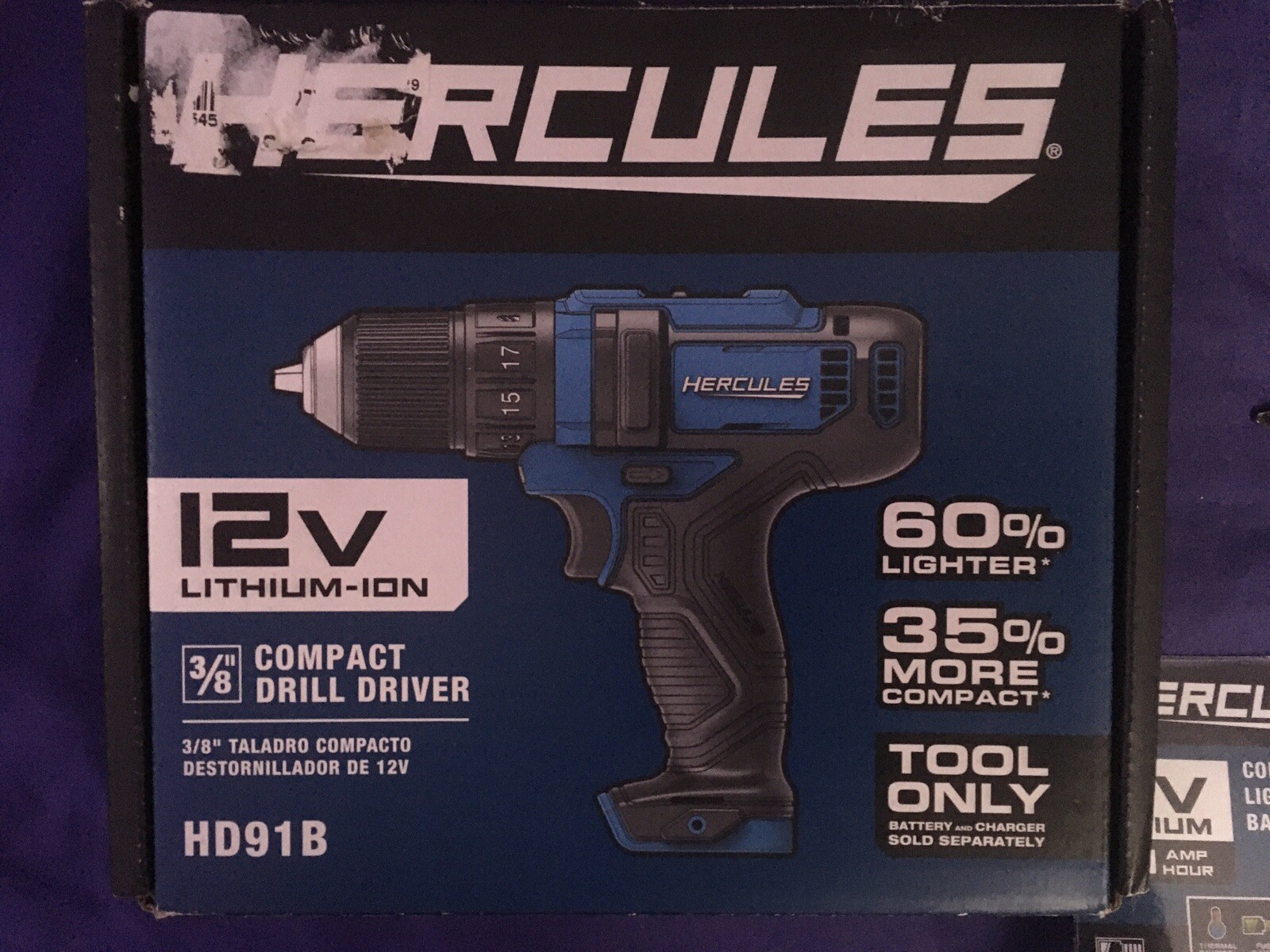 Hercules 12V Drill 2ah Battery And Hercules Tool Bag | eBay