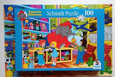 Benjamin Blümchen Im Spielzeugladen 100 Teile Puzzle und 42 Teile beim ...