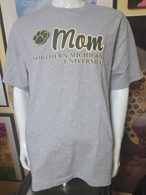Northern Michigan NMU Wildcats Mom T Shirt XL Marquette MI Nice | eBay