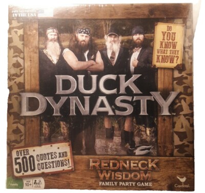 DUCK DYNASTY REDNECK WISDOM FAMILY PARTY GAME - NEW FACTORY SEALED | eBay