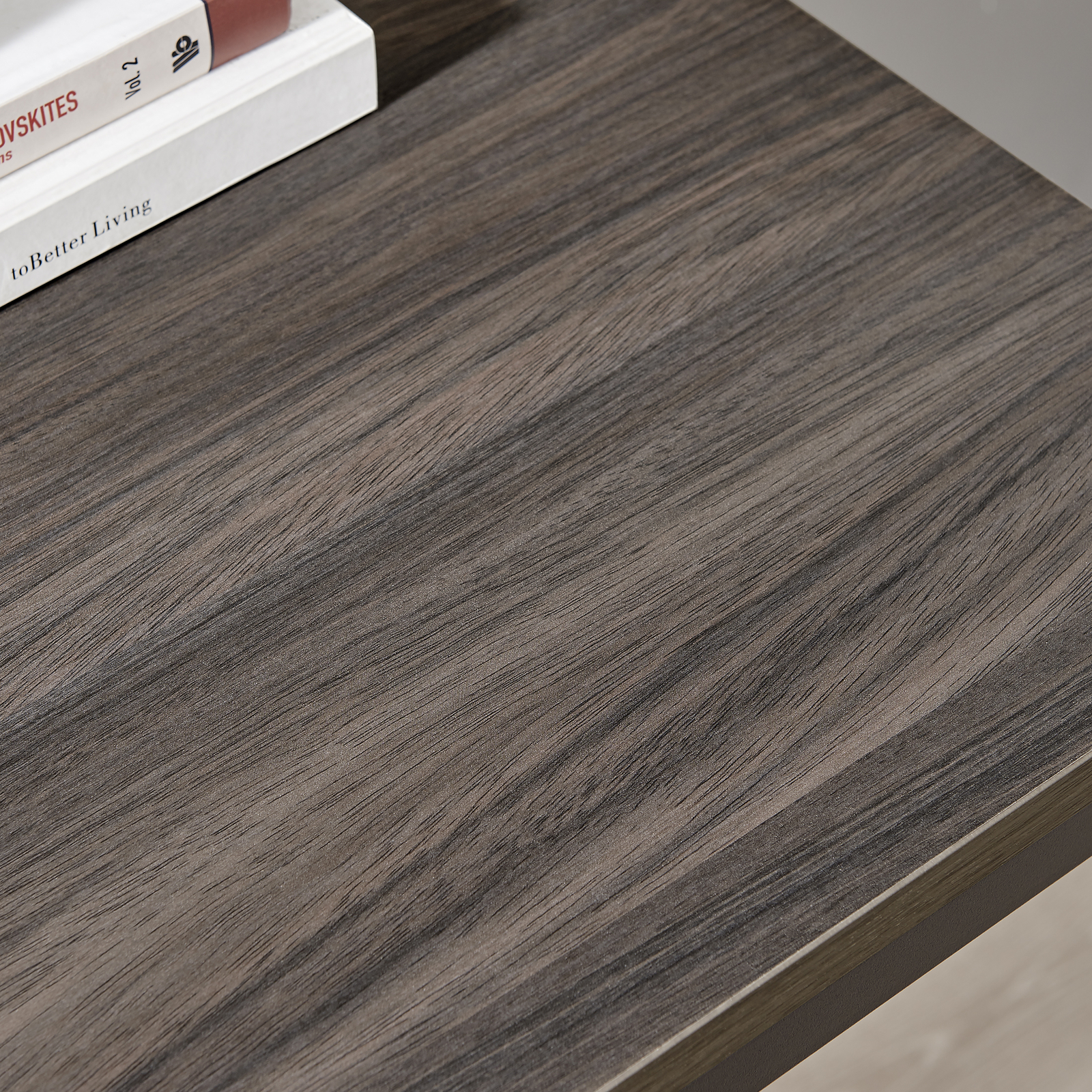 **Seconds** Kendrick Office Computer Desk 120cm Walnut Wood Effect ...