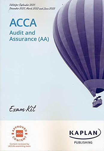 AUDIT AND ASSURANCE - EXAM KIT by KAPLAN Book The Fast Free Shipping ...