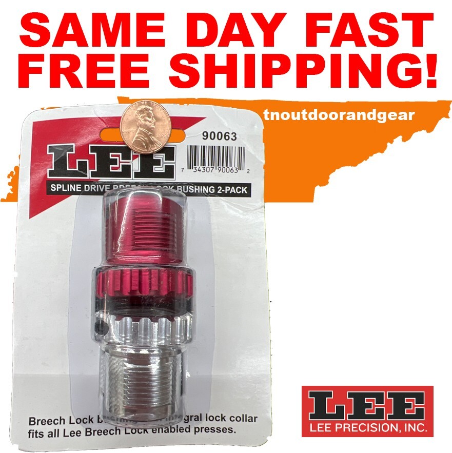 Lee Precision Lock-Ring Eliminator Breech Lock Bushing 2 Pack 90063 ...