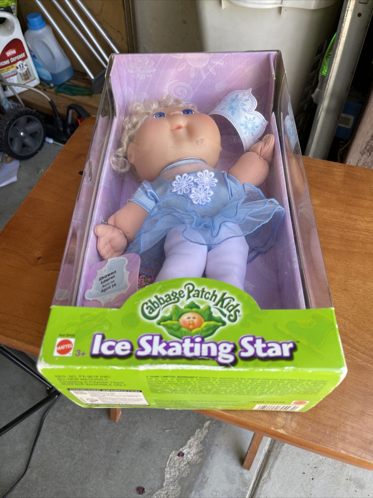 2001 Cabbage Patch Kids NIB Ice Skating Star Katherine Born January 2 ...