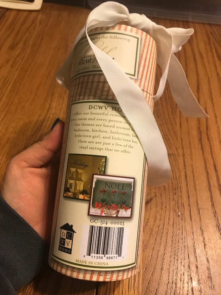 DCWV home removable wall vinyl lettering Ships N 24h | eBay