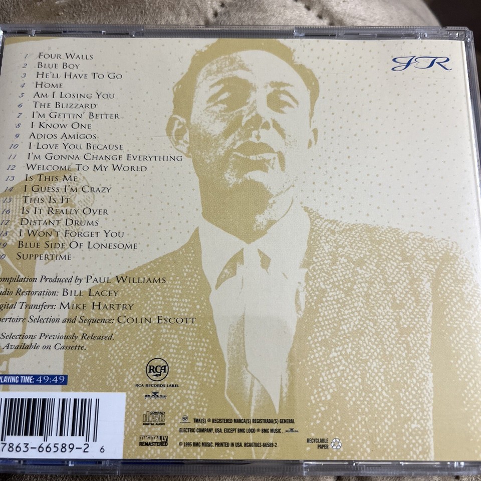 The Essential Jim Reeves [RCA] by Jim Reeves (CD, Aug-1995, RCA ...