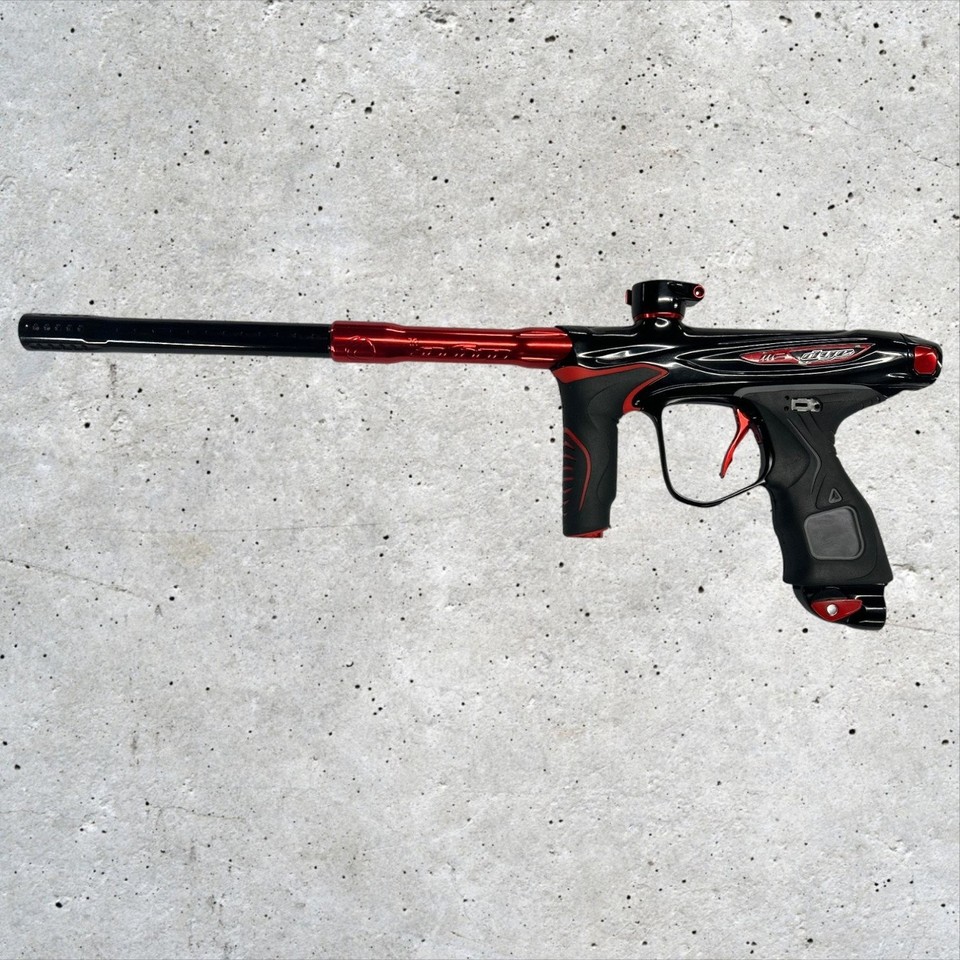 Used Dye M2 Paintball Marker Gun w / Case - Black/Red | eBay