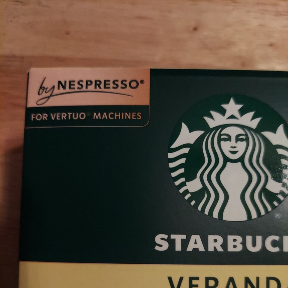 Starbucks For Nespresso Vertuo Veranda Roast - 8Capsules - Exp Date 1 ...