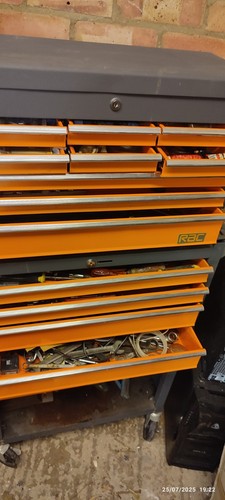 Rac Metal Tool Cabinet Storage on Wheels | eBay UK