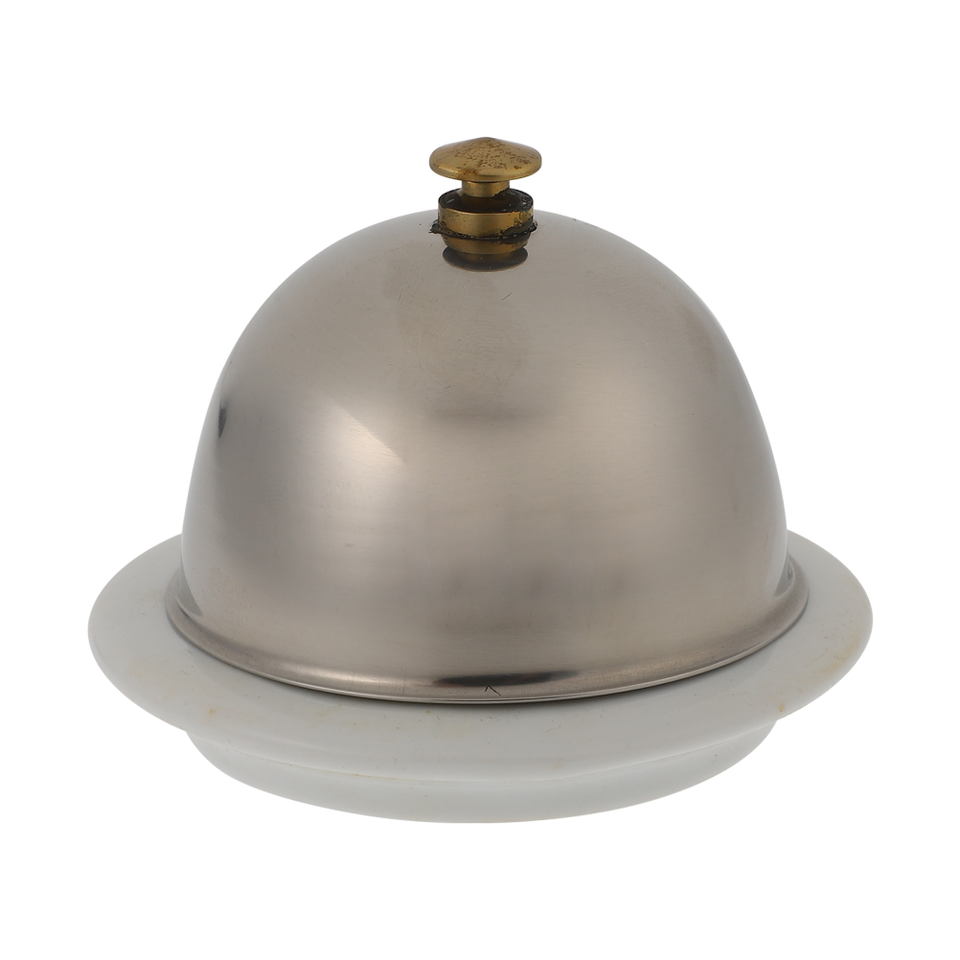 1Pc Butter Dish Ceramic Dish with Stainless Steel Lid Beef Tallow ...