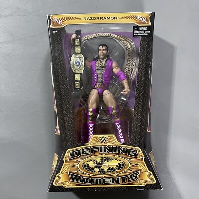 Mattel WWE 2014 Defining Moments Razor Ramon Elite Series Action Figure ...