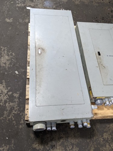 Square D NQOB Panelboard 400 AMP 120/208V 3 Phase 4W 42 Space Box MH53 ...