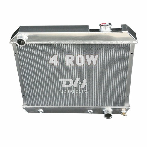 4 Row Aluminum Radiator For 1963-1966 Chevy C/K 10/20/30 Pickup ...