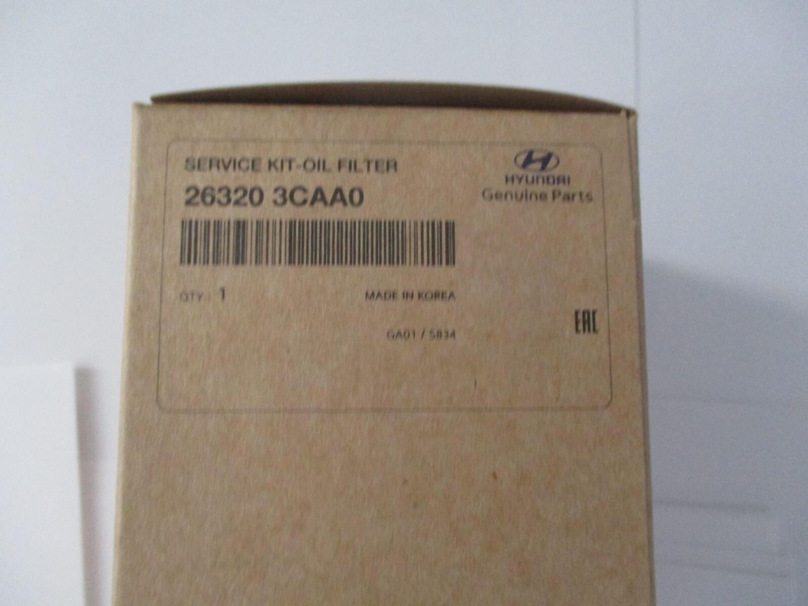HYUNDAI 26320-3CAA0 - Cross reference oil filters