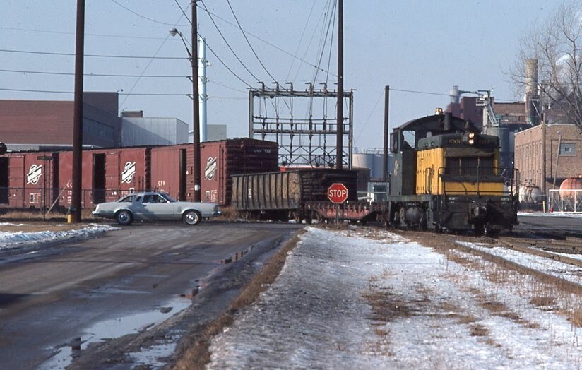 C&NW SW1 - Number - 1277 w/Train - ORIG - KR - ra1x246 | eBay