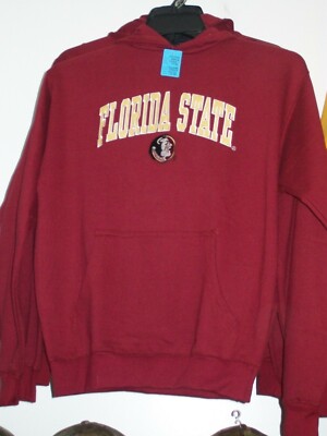 Florida State Seminoles Burgundy Hoodie Sweatshirt Youth X Large New w ...