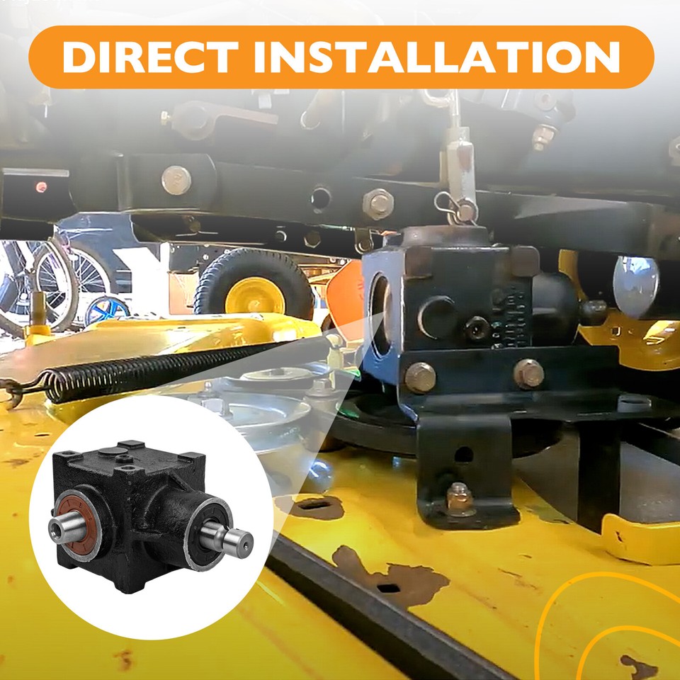 AM143310 Mower Gear Case Gearbox For John Deere 425 445 455 w/ 48" 54 ...