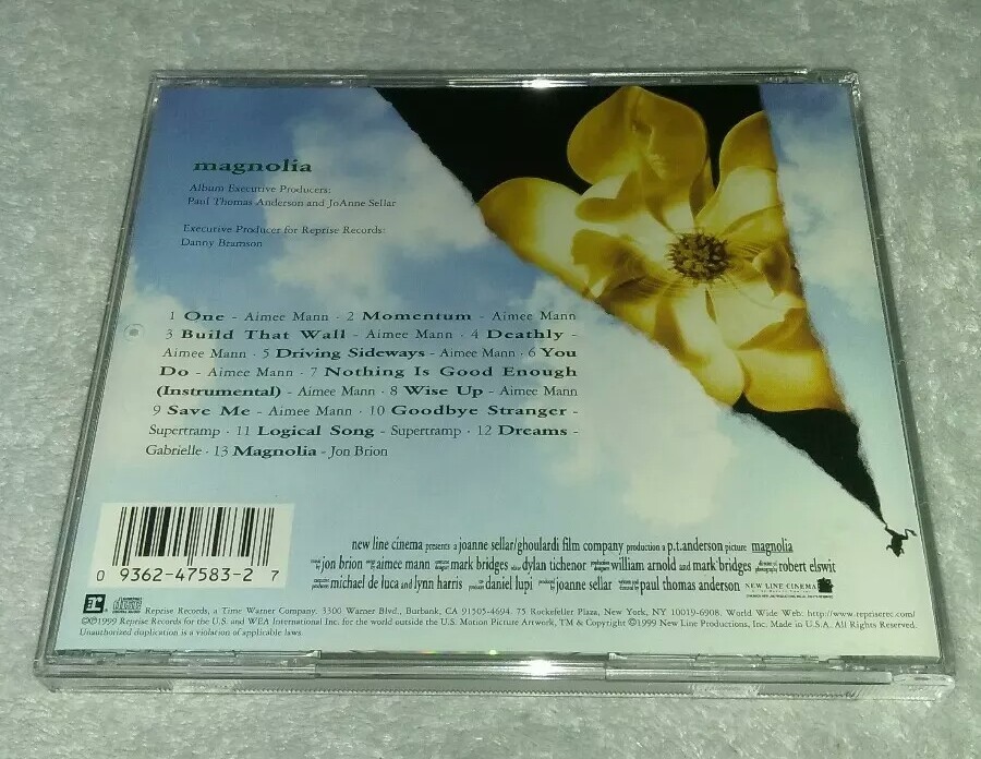 Magnolia: Music from the Motion Picture (CD) | eBay