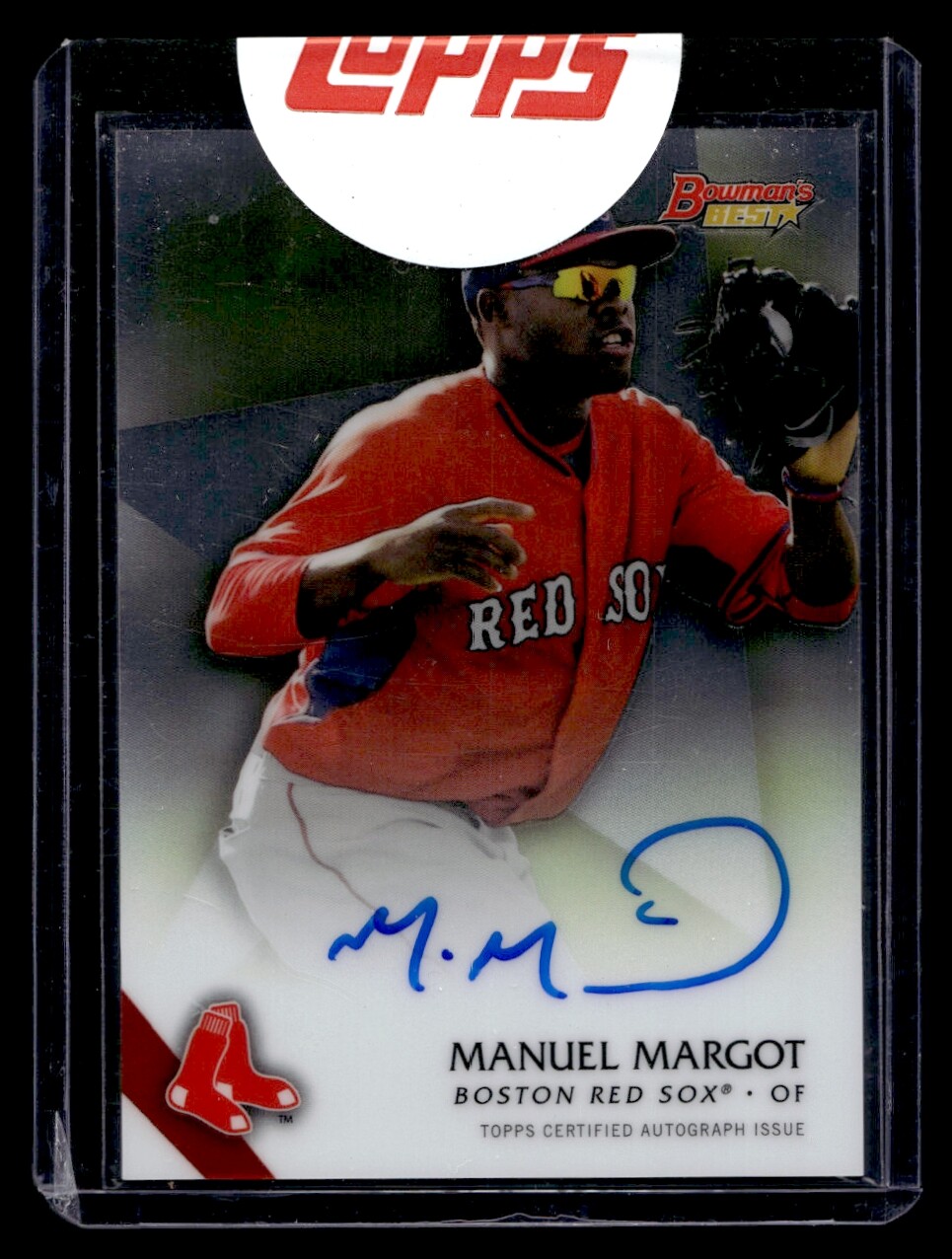 2015 Bowman's Best Manuel Margot Best of 2015 Autographs | eBay